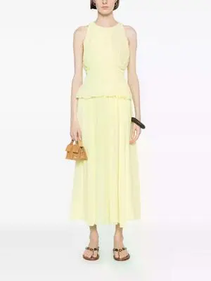 Ulla Johnson Adeline Midi Dress - Yellow