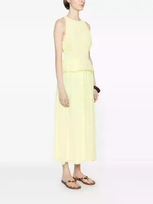 Ulla Johnson Adeline Midi Dress - Yellow