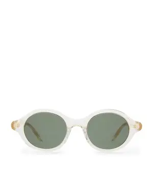 Loewe Loewe Epsilon Slim Sunglasses Beige
