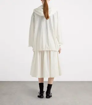 Prada Cotton-blend Midi Skirt