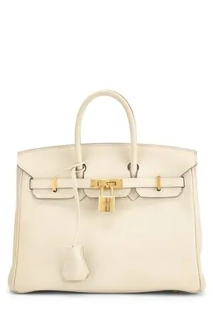 HERMÈS Hermès Craie Togo Birkin 25