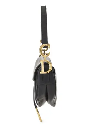 Dior Calfskin Saddle Bag Nm - Black