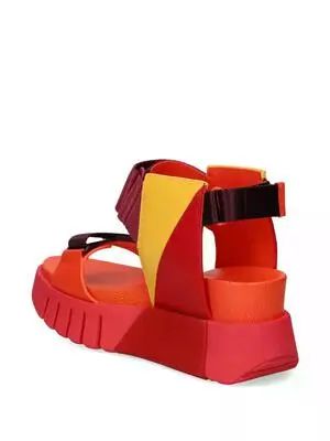 United Nude Delta Run Sandals - Red