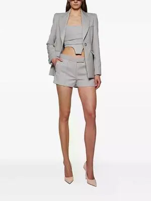 Alex Perry Wool Mini Shorts