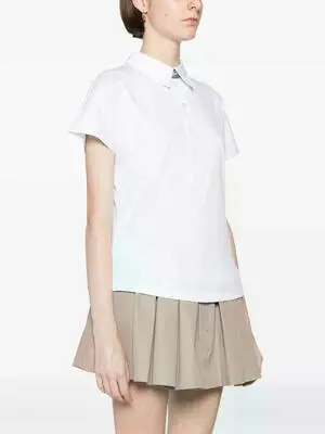 Herno Cotton Polo Top - White