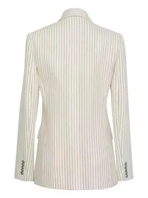 Adam Lippes Pinstriped Twill Blazer