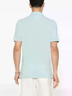 Fedeli Piqué Polo Shirt - Blue
