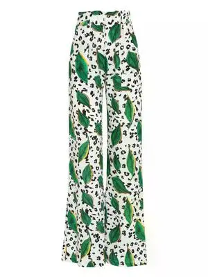 BRIGITTE Graphic-print Trousers