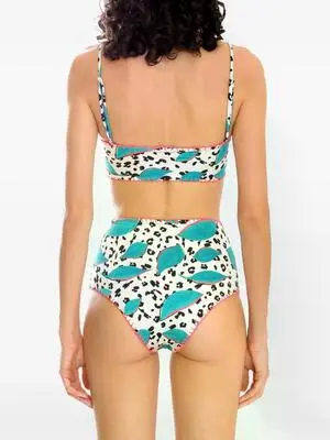 BRIGITTE Graphic-print Bikini Set