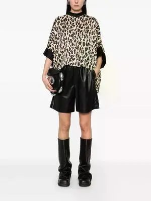 Sacai Leopard-print Blouse