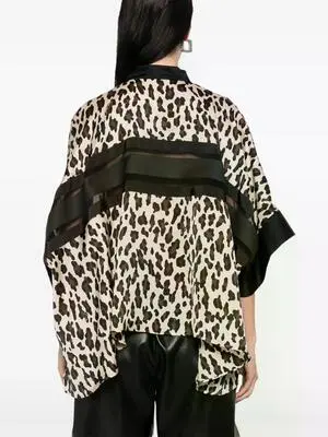 Sacai Leopard-print Blouse