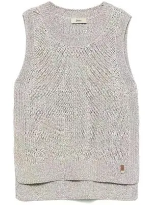 Herno Sequin-embellished Knitted Top