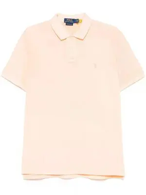 Polo Ralph Lauren Polo-pony-motif Polo Shirt - Orange
