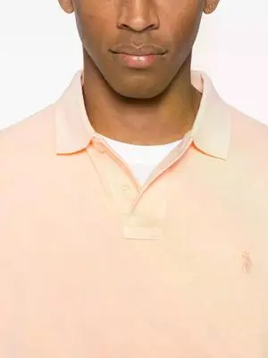 Polo Ralph Lauren Polo-pony-motif Polo Shirt - Orange