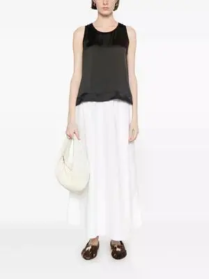 Herno Satin Tank Top