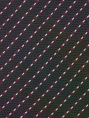 Zegna Cinque Pieghe Silk Tie - Blue