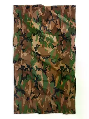 Supreme Tonal Logo Ss24 Woodland Camo Towel - Brown