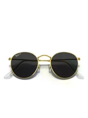 Ray-ban Round Frame Sunglasses - Gold