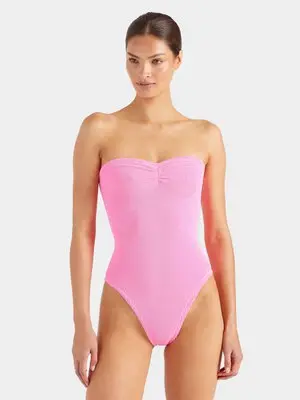 Hunza G Brooke Swimsuit - Bubblegum