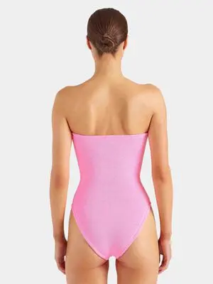 Hunza G Brooke Swimsuit - Bubblegum