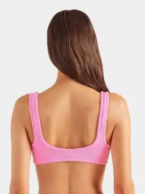 Hunza G Xandra Bikini Top - Bubblegum