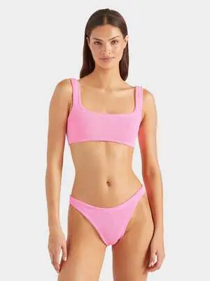 Hunza G Xandra Bikini Top - Bubblegum