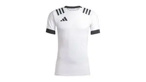 Adidas 3-stripes Fitted Jersey - White/black