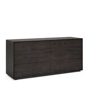 HUPPE Niels 6 Drawer Dresser - Dark Brown