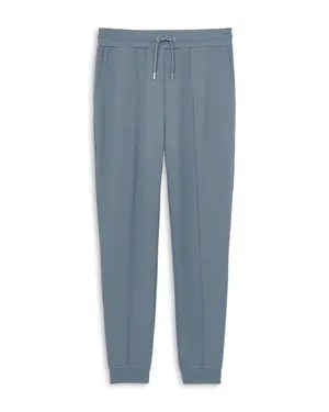 REISS Premiere Regular Fit Interlock Drawstring Jogger Pants