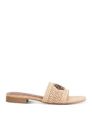 Simkhai Delphi Raffia Sandals