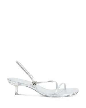 Simkhai Silver Tone Shoes For Women