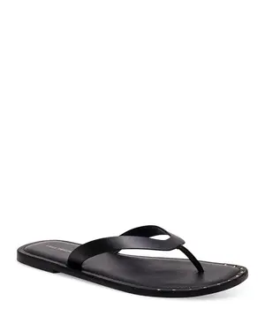 Free People Sona Thong Sandals - Black