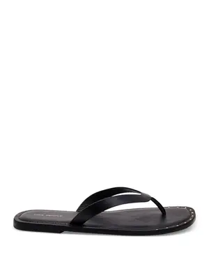 Free People Sona Thong Sandals - Black