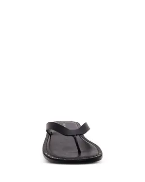 Free People Sona Thong Sandals - Black