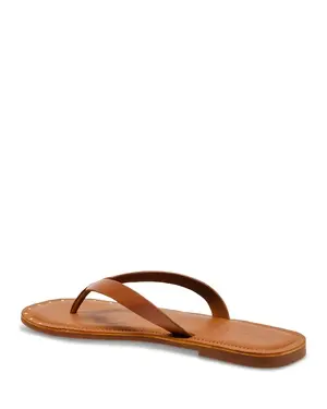 Free People Sona Thong Sandals - Brown