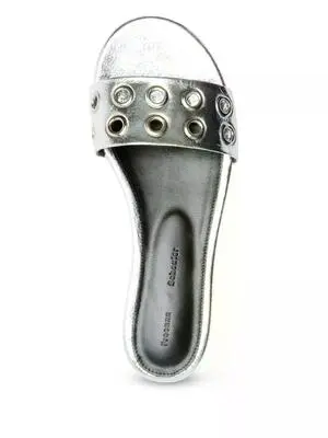 Proenza Schouler Grommet Sandals - Grey