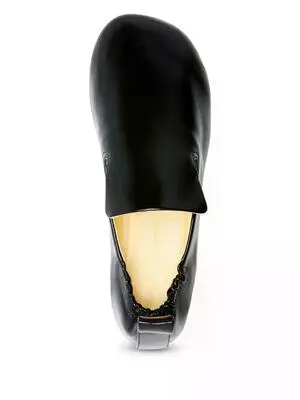 Proenza Schouler Glove Ruched Loafers - Black