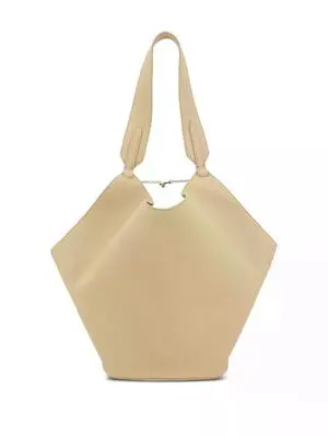 Khaite Small Lotus Tote - Neutrals