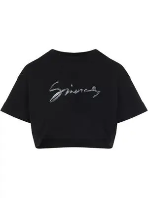 Givenchy Logo-print Cropped T-shirt