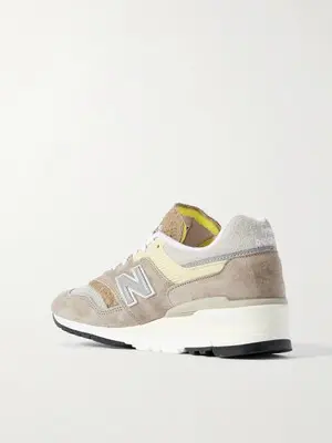 NEW BALANCE 997 Leather And Mesh-trimmed Sneakers