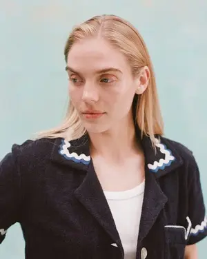 TOMBOLO Rick Rack Cropped Cabana Shirt