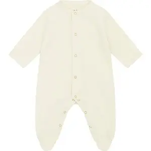 VILD HOUSE OF LITTLE Organic Cotton Sleepsuit - Ecru-no Dye