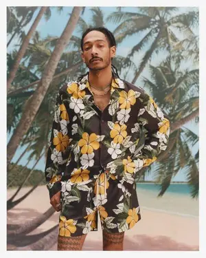 TOMBOLO Night Bloom Swim Trunks