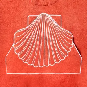 TOMBOLO Scallop' Beach Towel Top