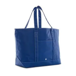 TRVL DESIGN Bell Coated Canvas Maxi Tote - Blue