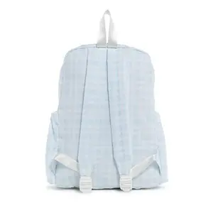 TRVL DESIGN Pimlico Plaid Backpack - Plaid Blue