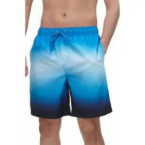 ROKKA&ROLLA Mesh-lined Swim Trunks - Blue Current