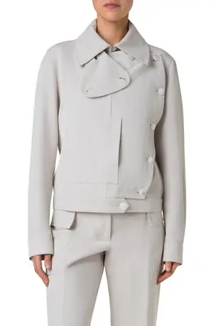 Akris Button Detailed Outerwear For Women