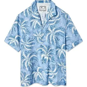 TOMBOLO Printed Shirt - Blue