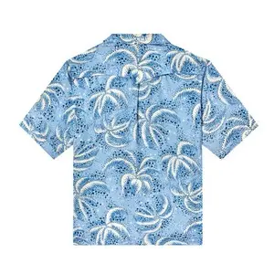 TOMBOLO Printed Shirt - Blue